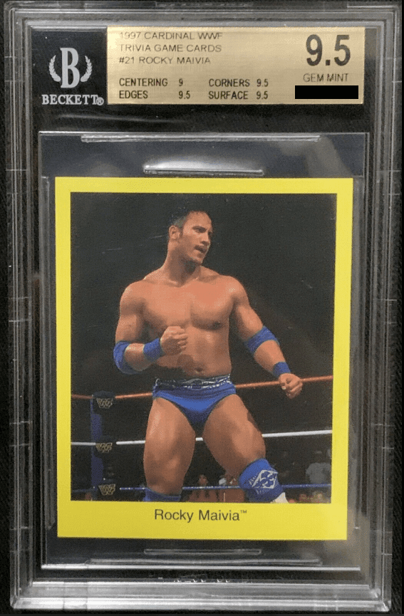 4 Most Expensive Dwayne (The Rock) Johnson Cards