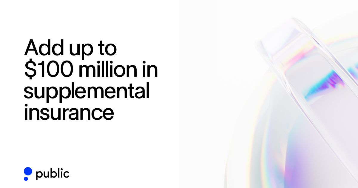 Get additional coverage for your account up to $100M - Supplemental ...