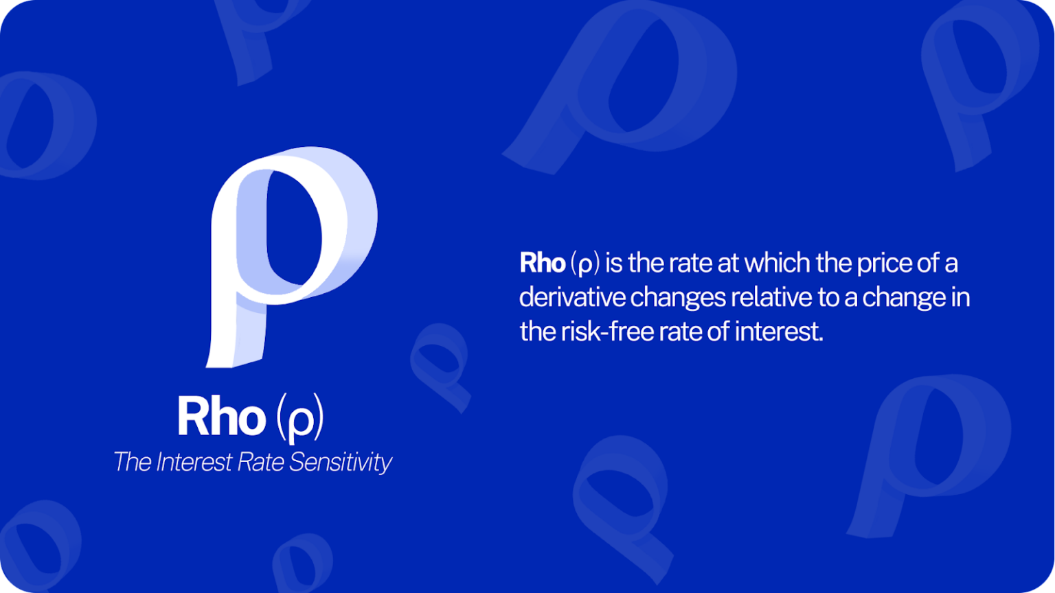 Options Greek Trading: Delta, Gamma, Theta, Vega, Rho Options