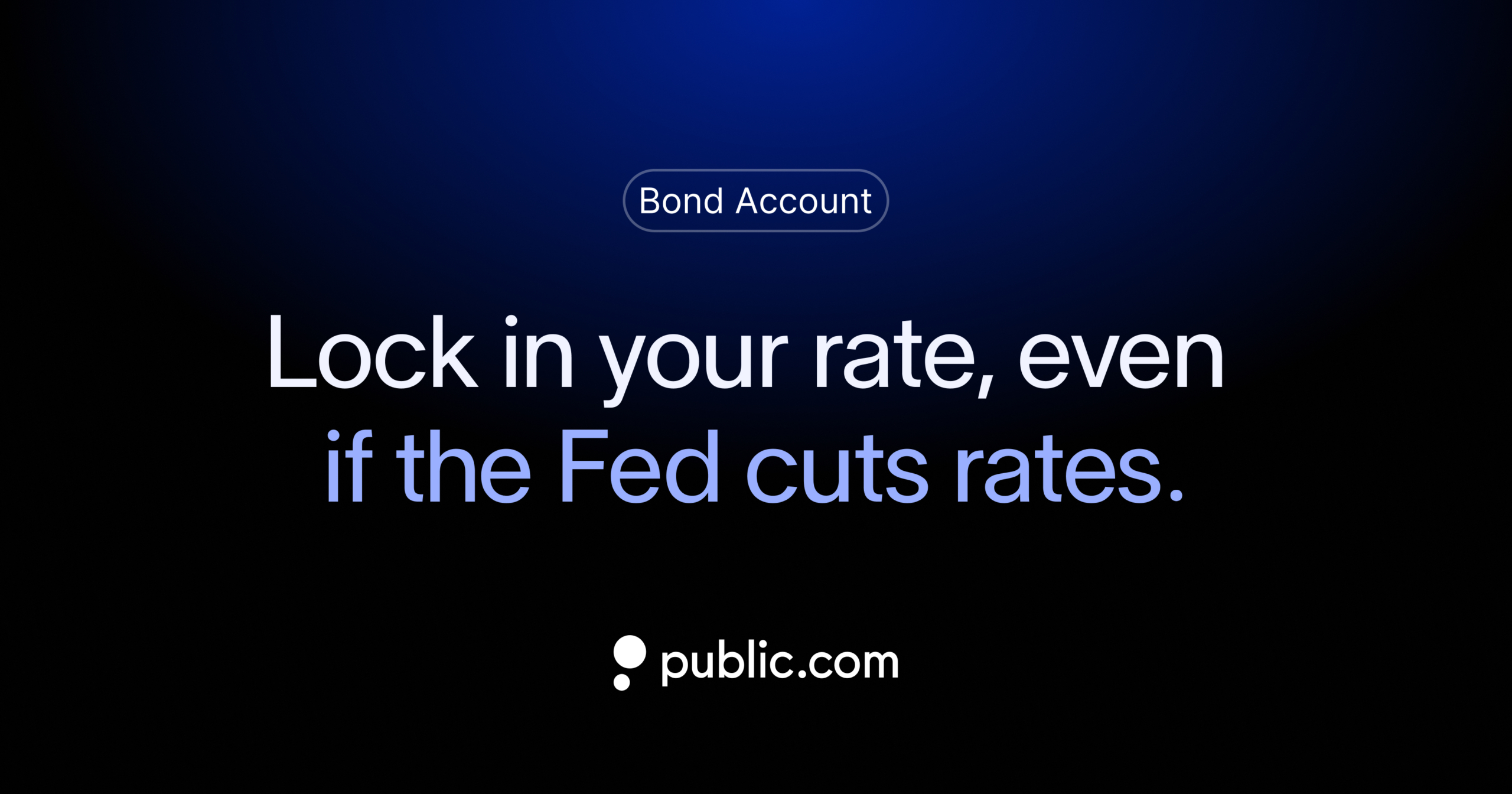 Bond Account - Lock in 6.9% yield - Public.com